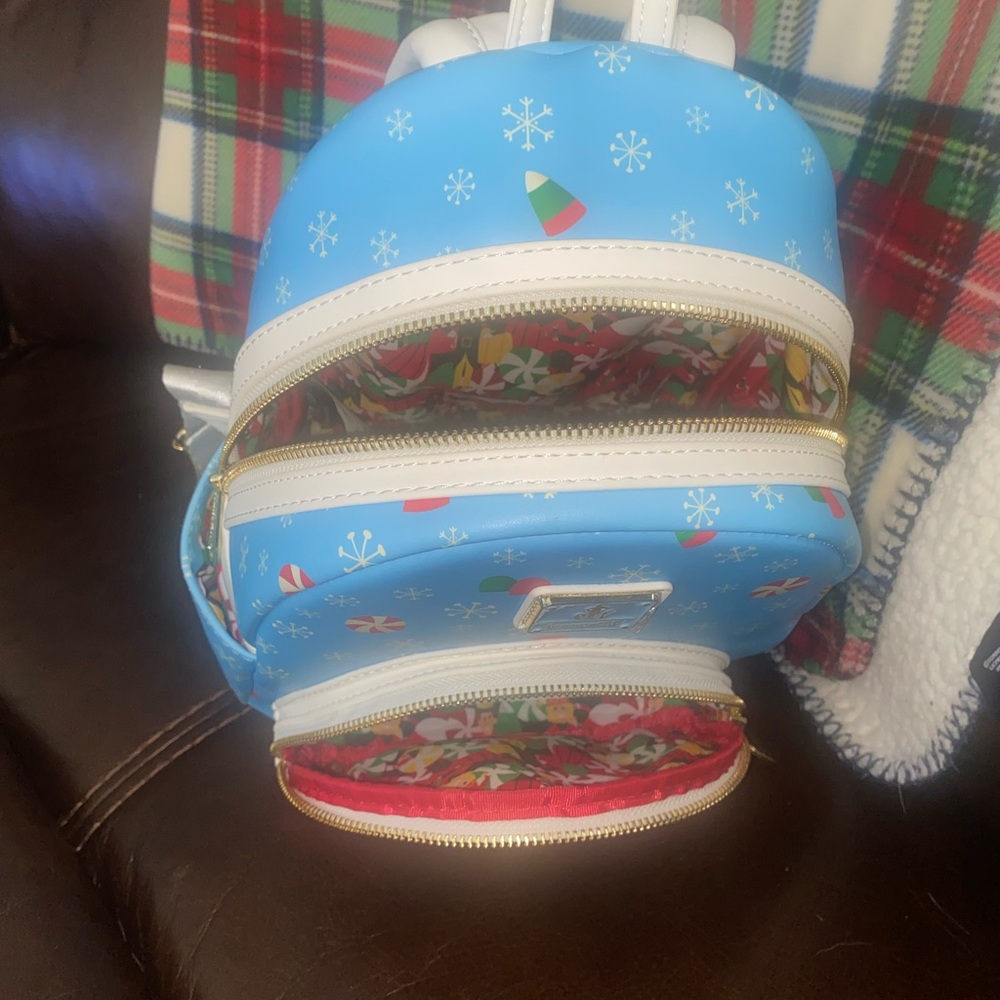 Loungefly Elf Buddy The Elf And Friends Mini Backpack… - Gem
